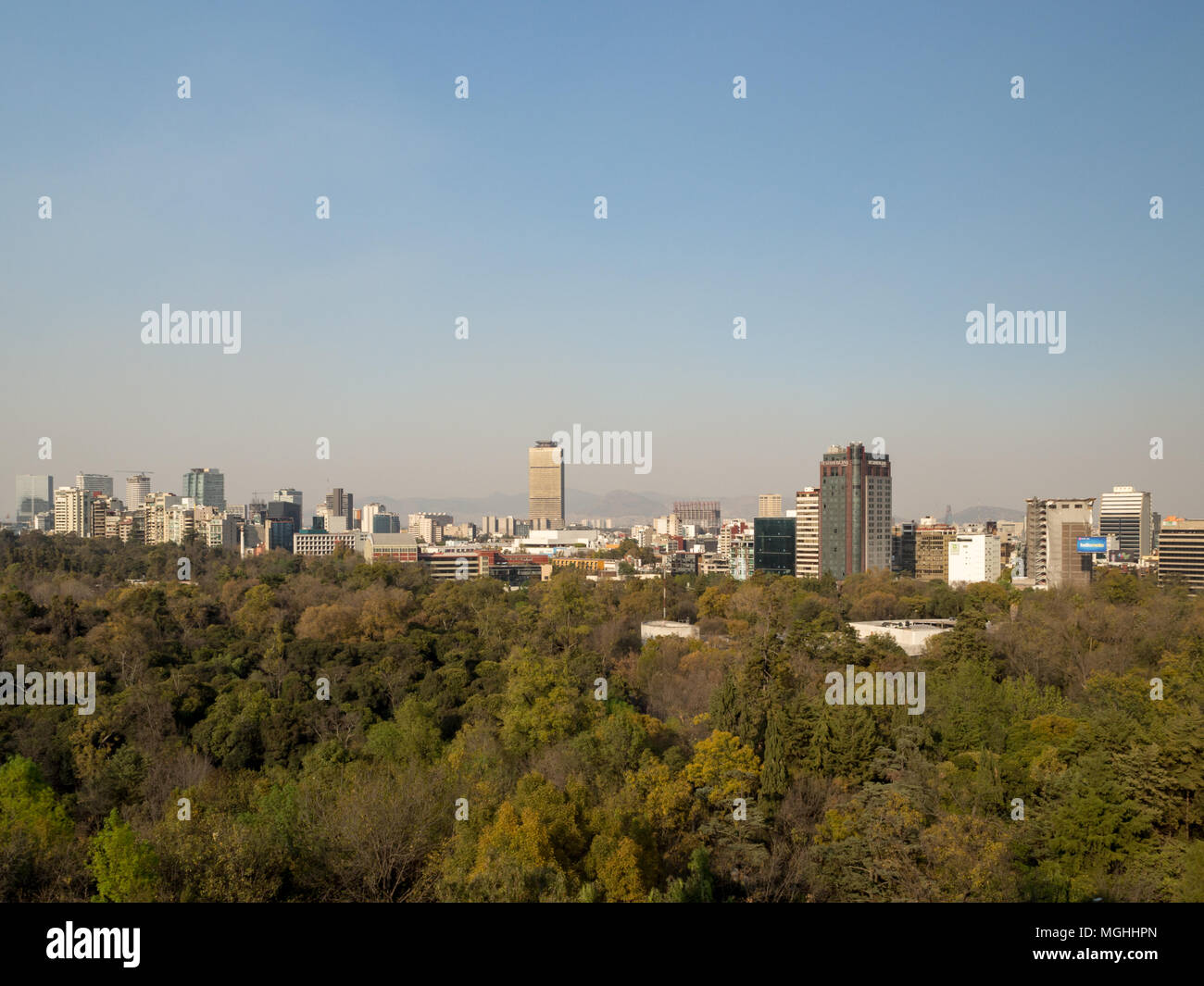 Mexico City, Mexico, Central America [Colonial Chapultepec Castle views ...