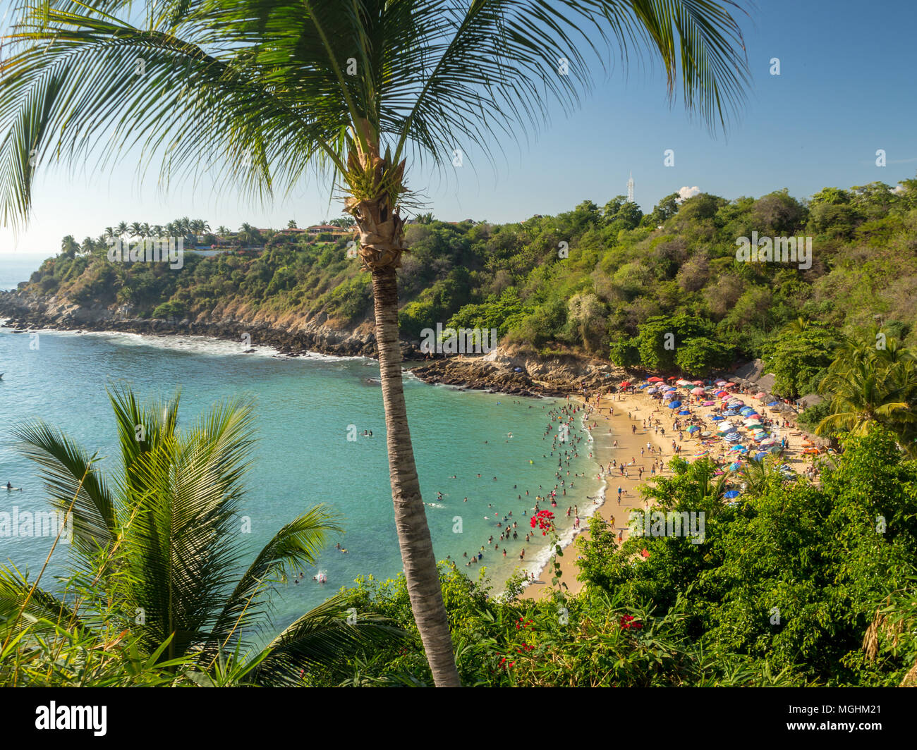 Puerto Escondido, Oaxaca, Mexico, South America: [Playa Carrizalillo ...
