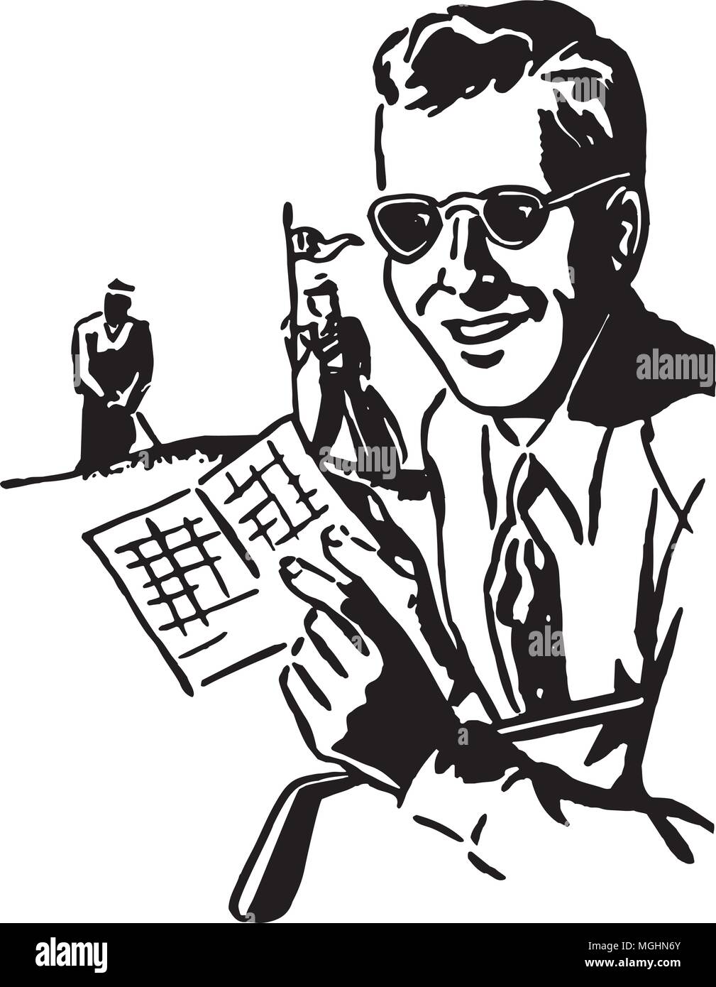 Retro Sunglasses Clip Art