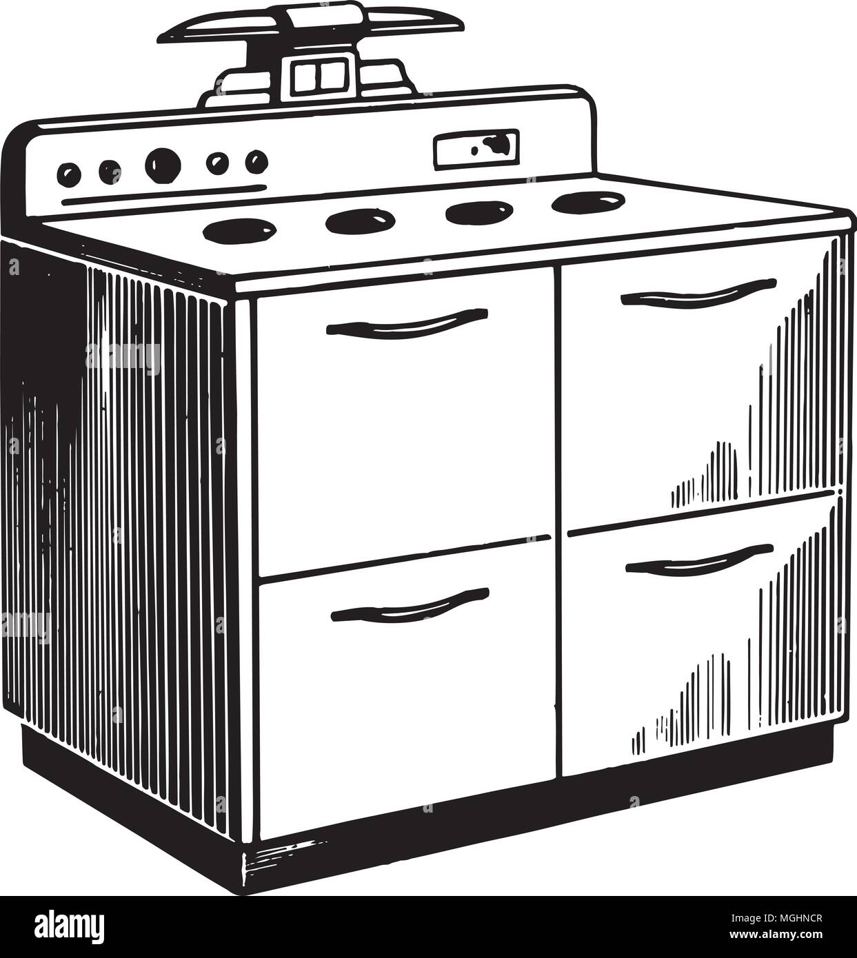 1950s kitchen appliances hi-res stock photography and images - Alamy