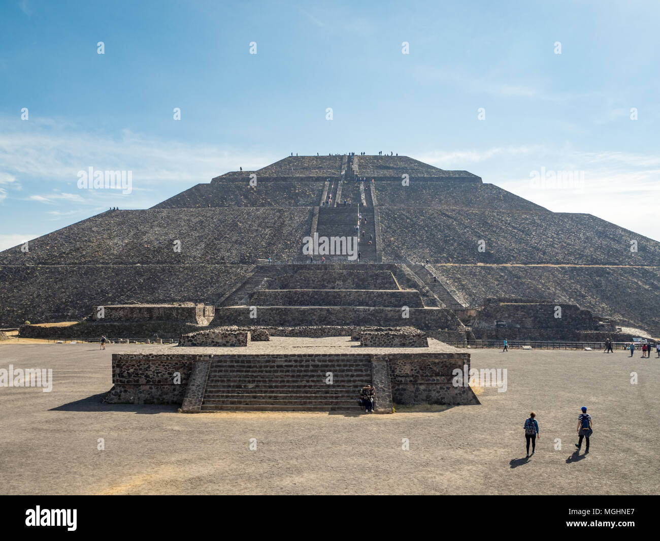 Teotihuacan, Mexico City, Mexico, South America [The Great Pyramid of ...
