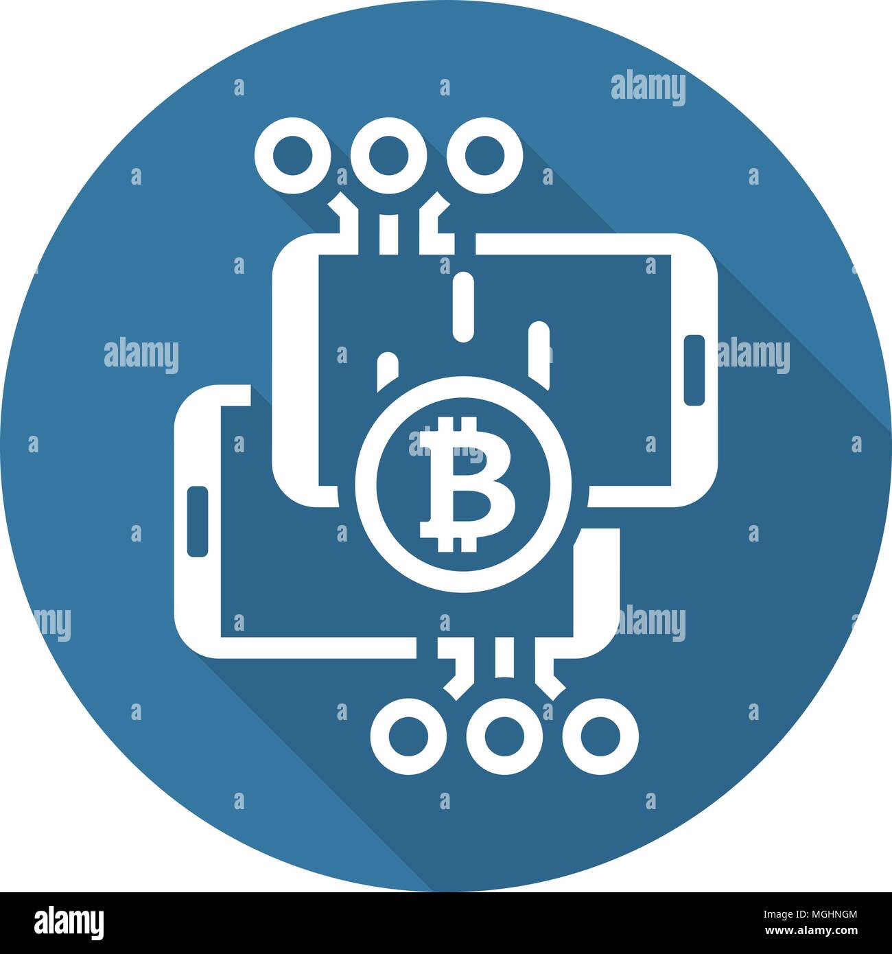 Digital transaction icon Stock Vector Images - Alamy