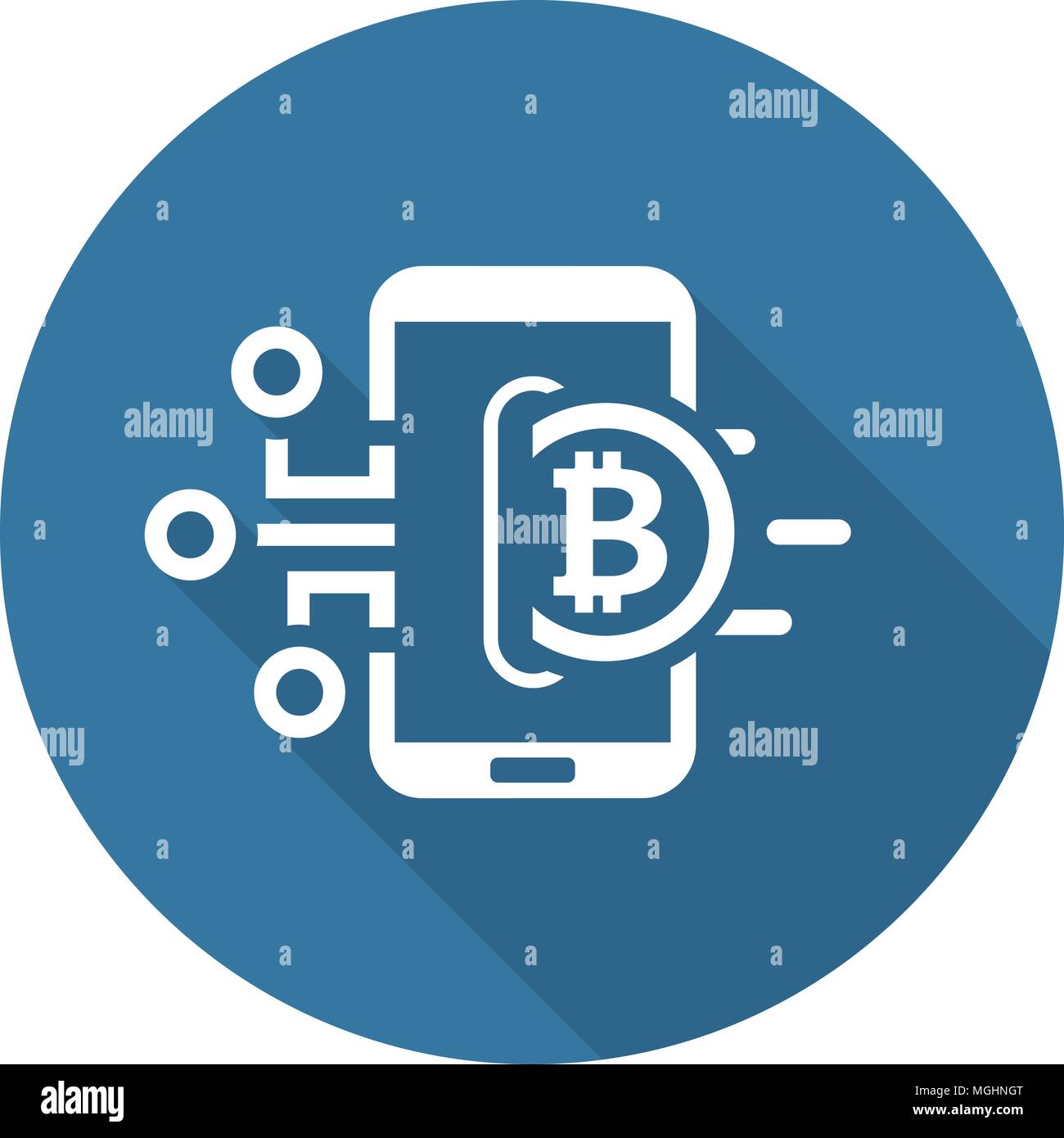 Bitcoin Wallet Icon Stock Vector Image & Art - Alamy