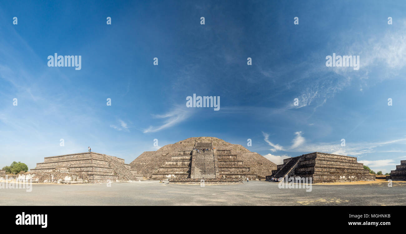 Teotihuacan, Mexico City, Mexico, South America - Janunary 2018 [The ...
