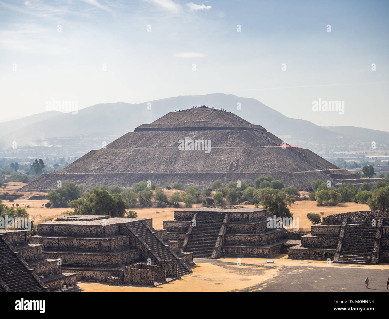 Teotihuacan, Mexico City, Mexico, South America [The Great Pyramid of ...