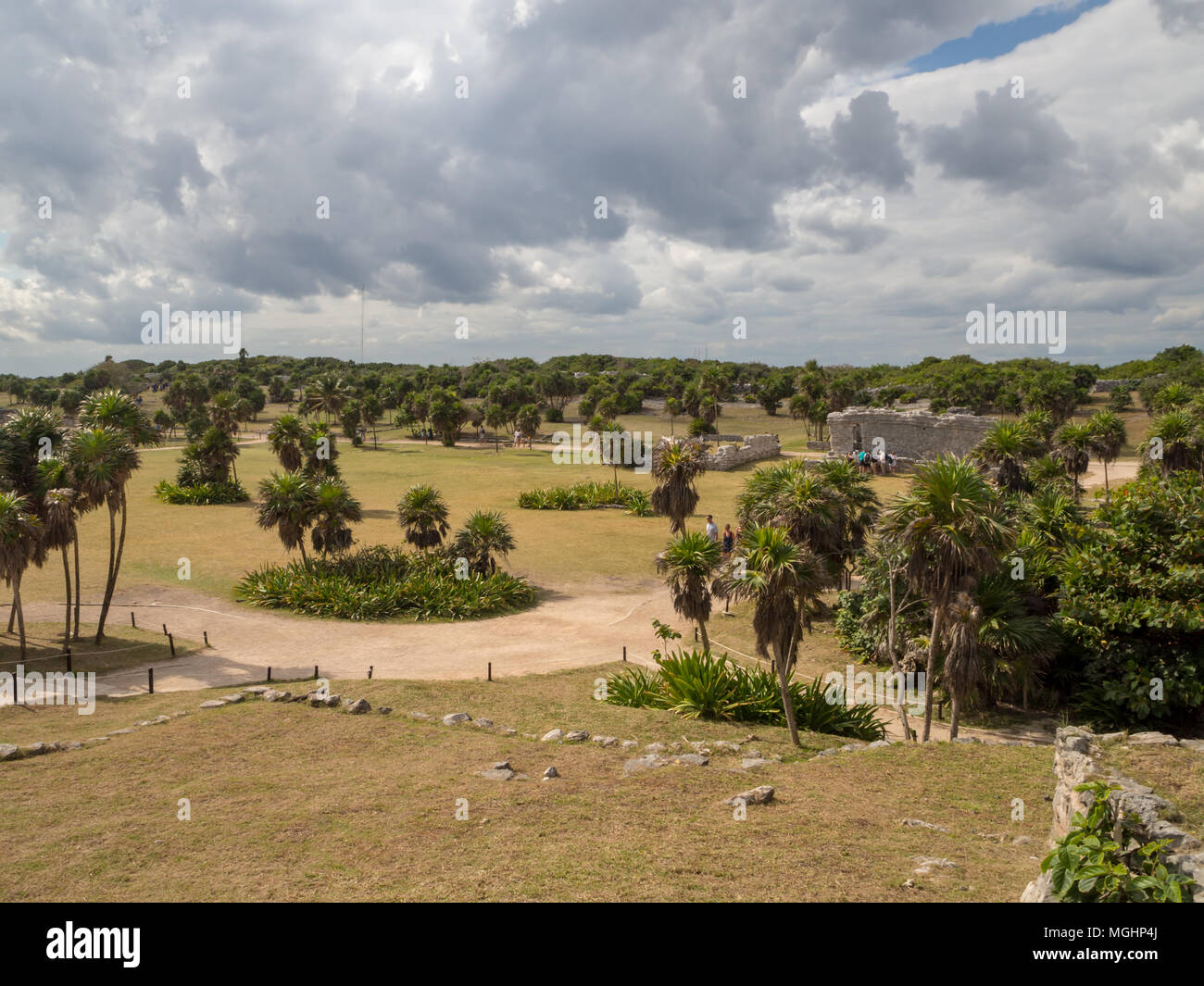 Tulum, Mexico, South America: [Tulum ruins of ancient Mayan city ...