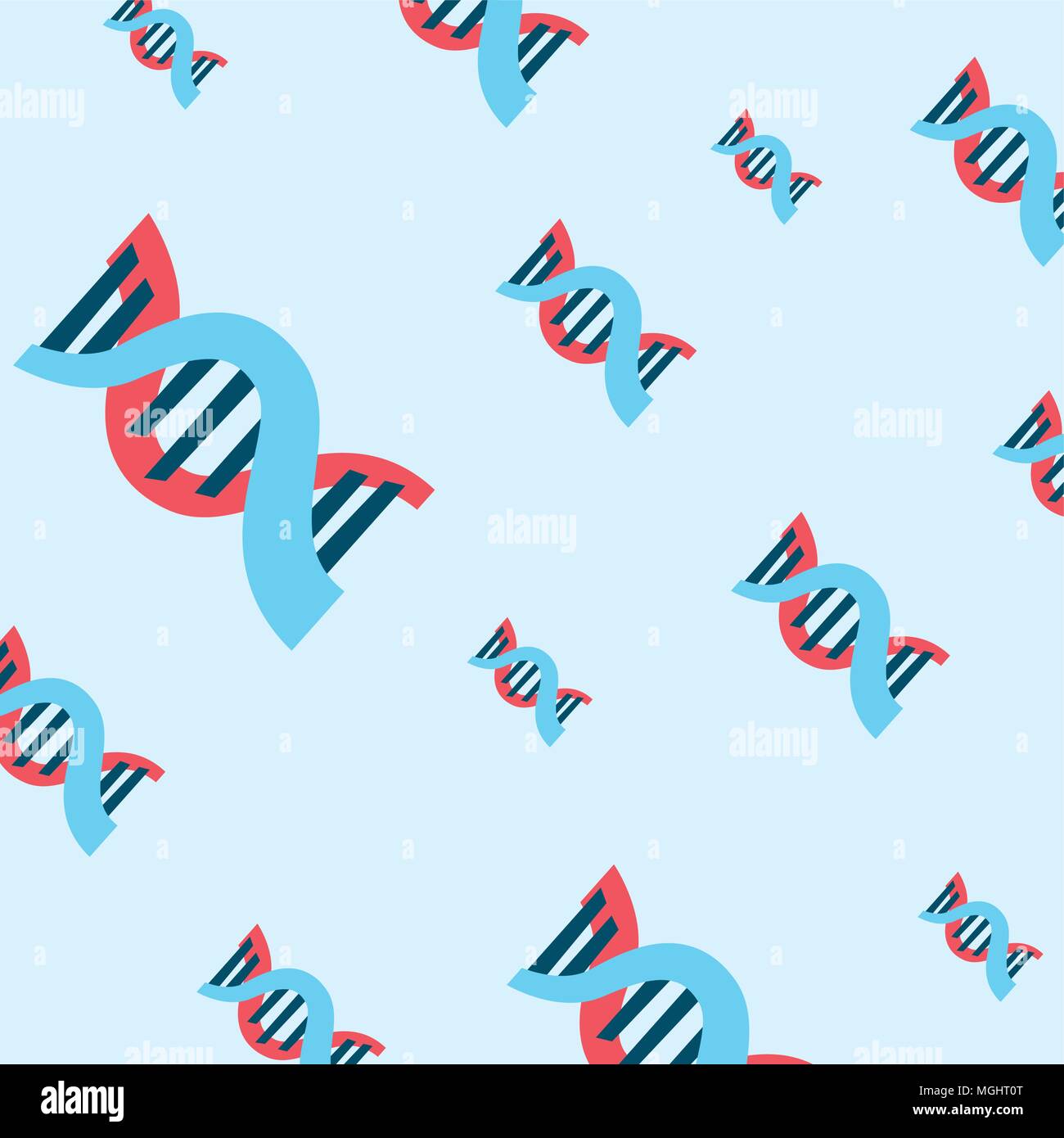 Background with dna molecules pattern, colorful design. vector ...