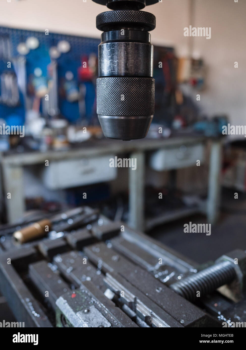 Column drilling machine hi-res stock photography and images - Alamy