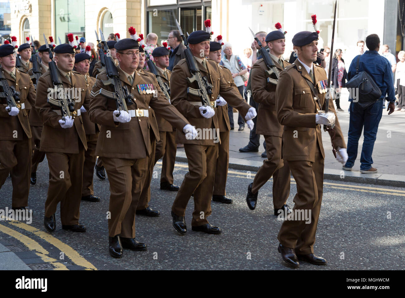 Royal Regiment Of Fusiliers High Resolution Stock Photography and Images - Alamy