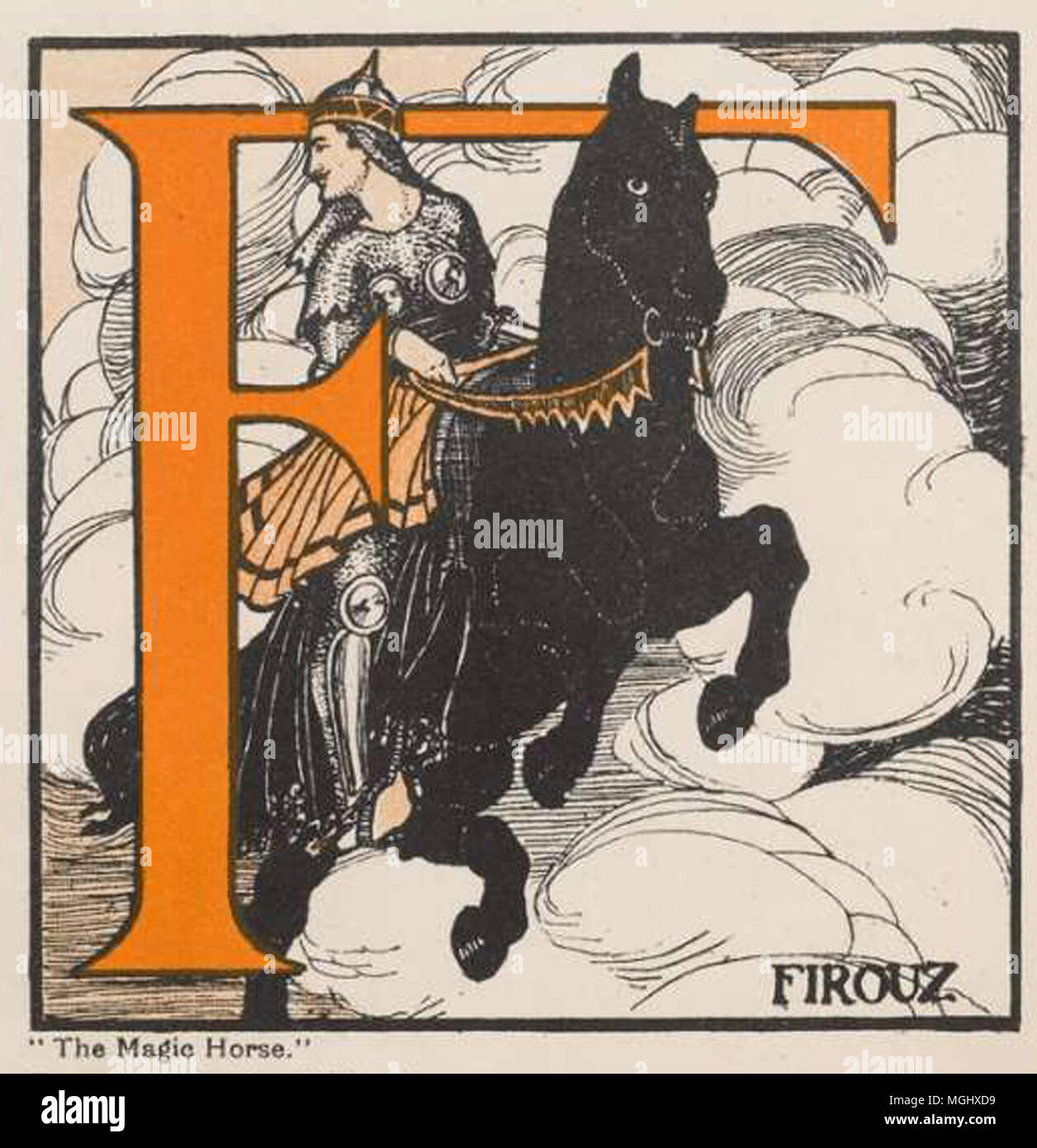 fantasy folklore illustration Stock Photo - Alamy