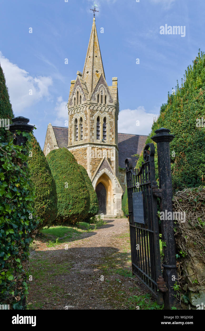 The parish church of St John The Baptist, Lower Shuckburgh ...
