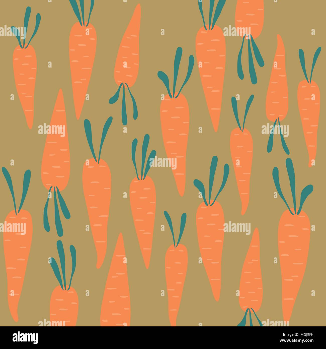 Collection of carrots with leaves Stock Vector Image & Art - Alamy