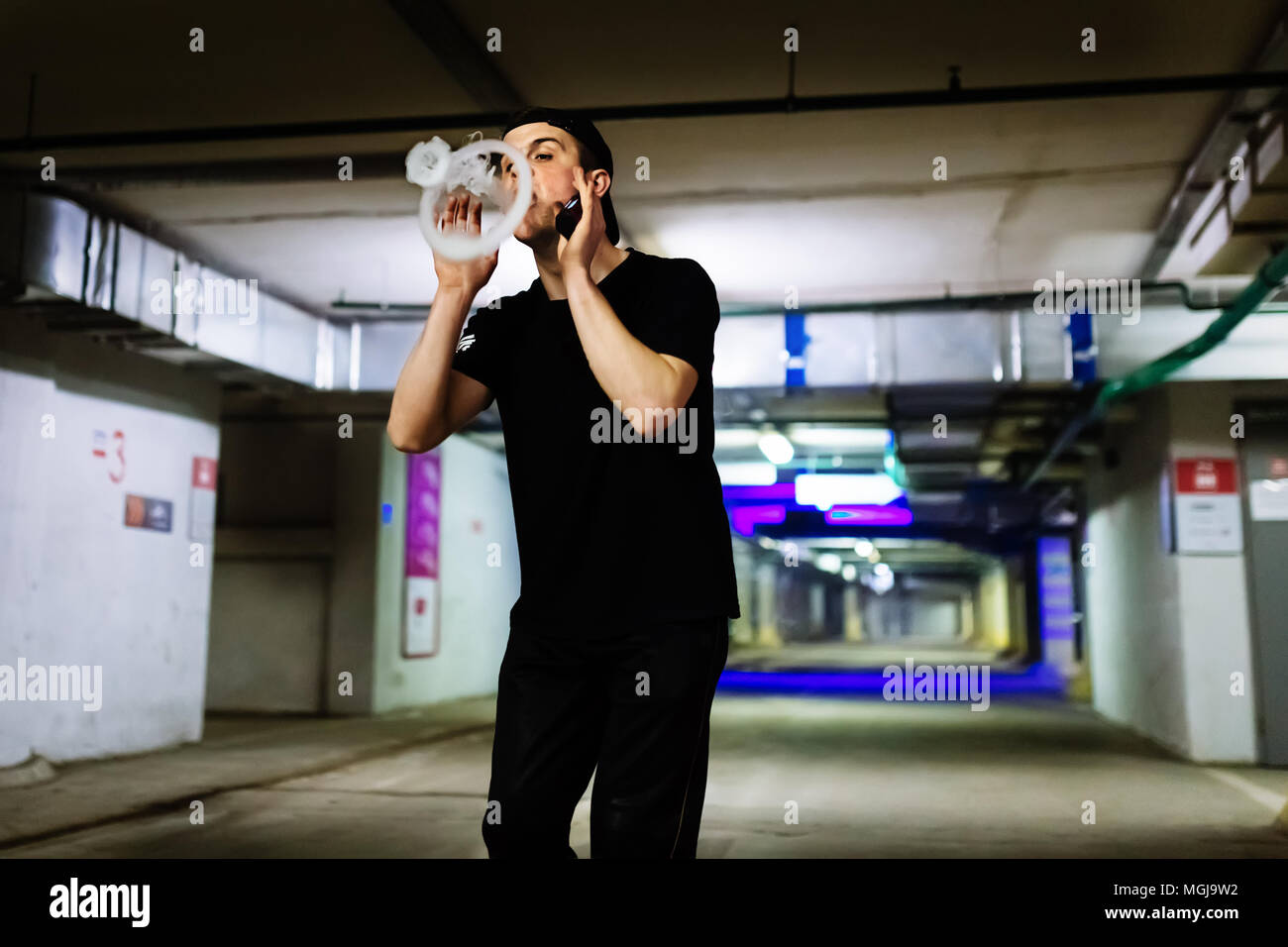 Vaper vaping hi-res stock photography and images - Alamy