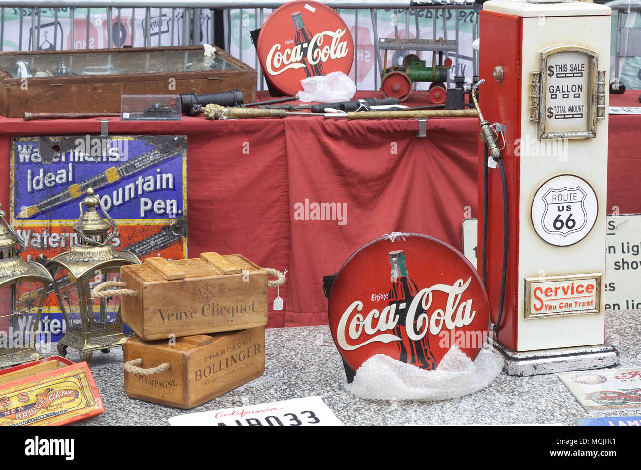 classic vintage car boot, London Stock Photo - Alamy