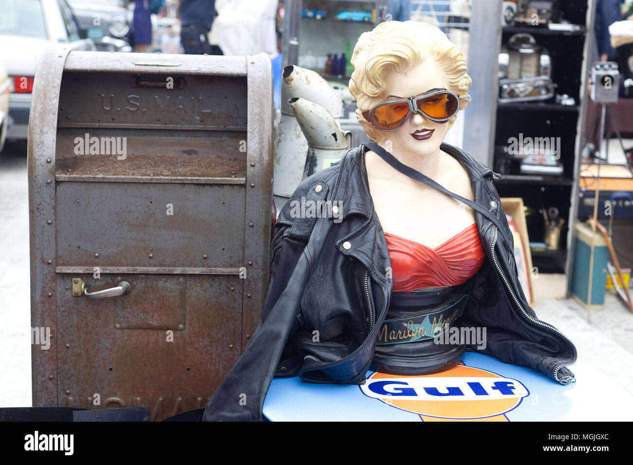 classic vintage car boot, London Stock Photo - Alamy