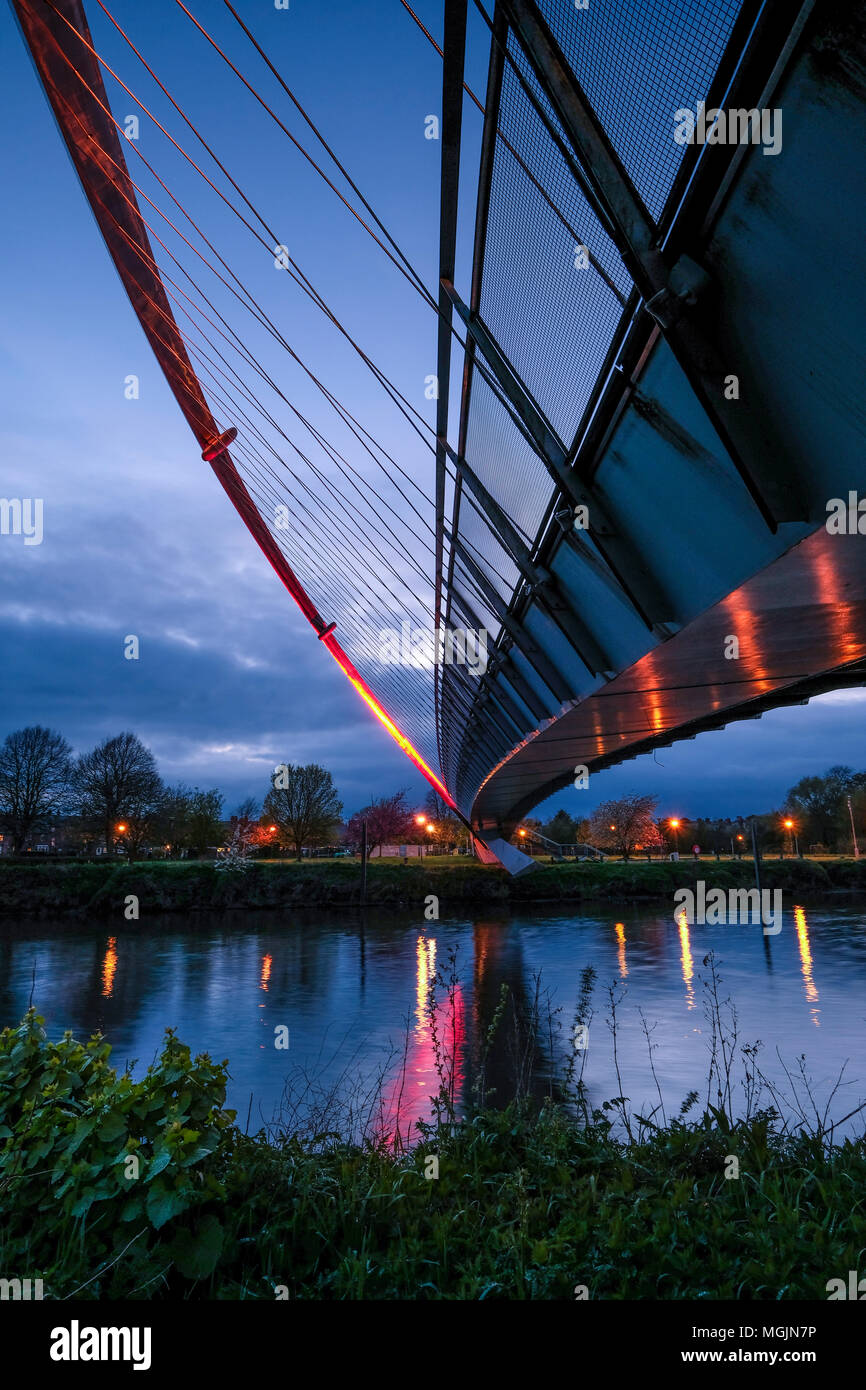 The bridge spans the river ouse in york hi-res stock photography and ...