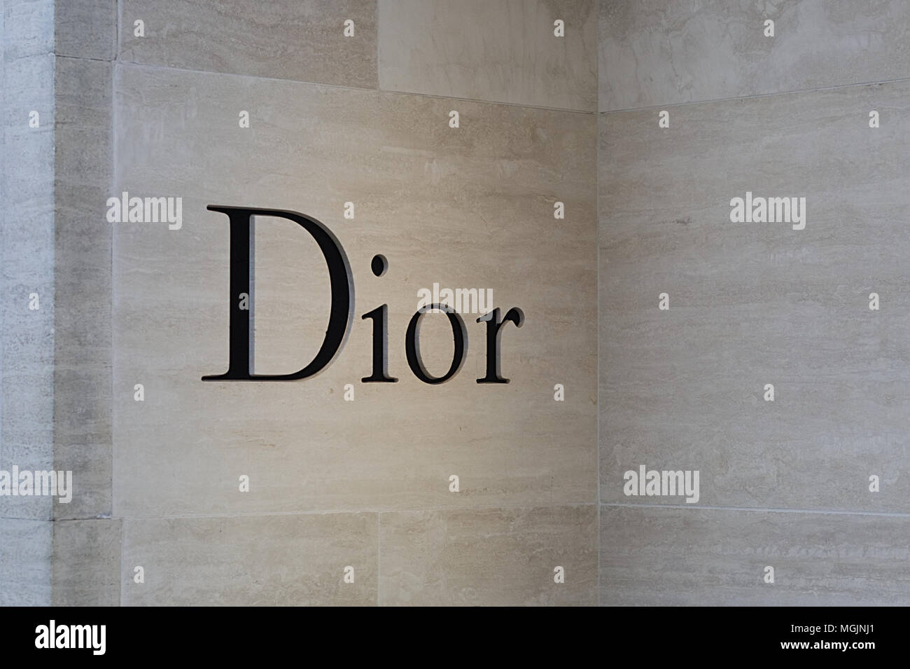 Christian dior designer label hi-res stock photography and images - Alamy