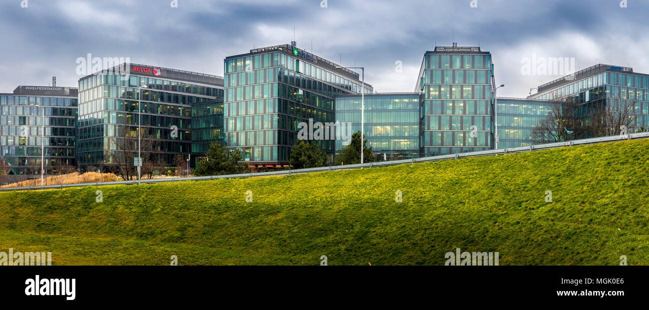 Panoramic view modern glass hi-res stock photography and images - Alamy