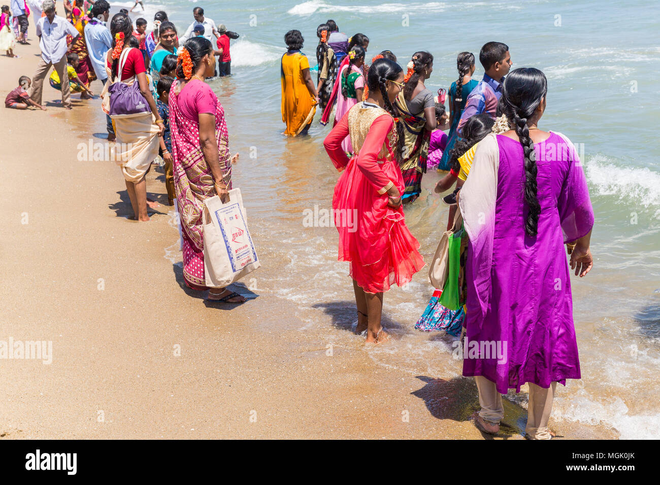 MASI MAGAM FESTIVAL, PUDUCHERY, PONDICHERY, TAMIL NADU, INDIA - March 1 ...