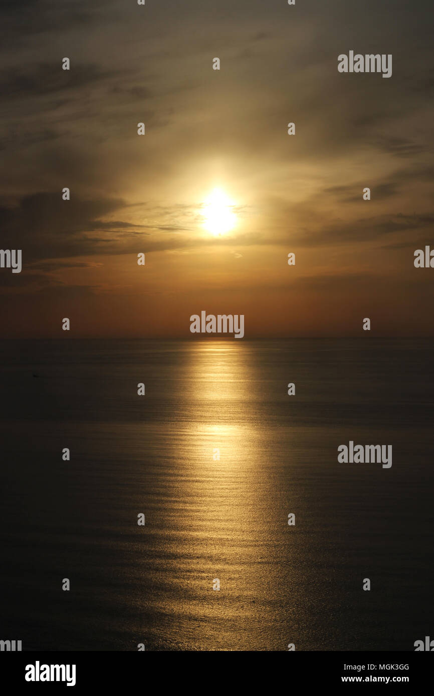 black sea sunset Stock Photo - Alamy