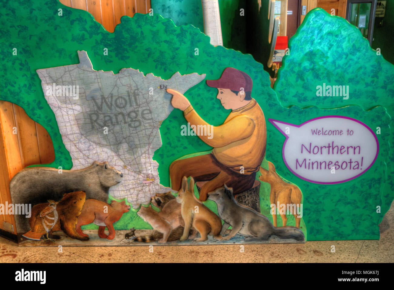 The International Wolf Center in Ely, Minnesota houses several Great ...