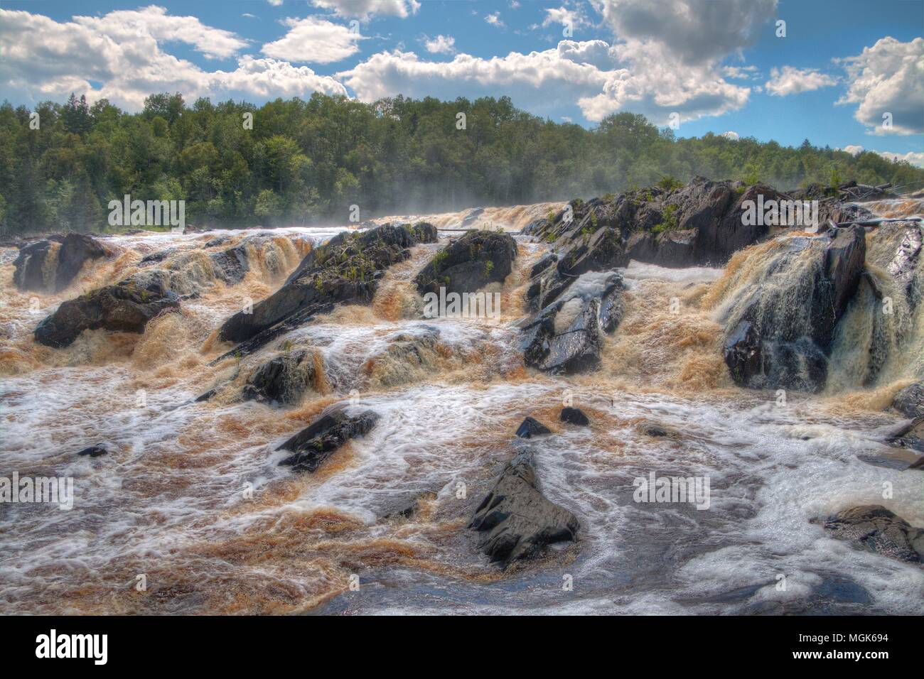 Jay Cooke State Park is on the St. Louis River south of Duluth in ...