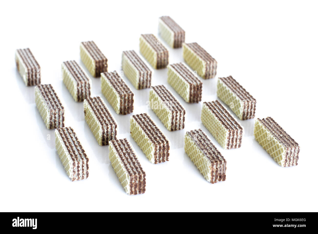 a wafer is a crisp, often sweet, very thin, flat, and dry biscuit ...