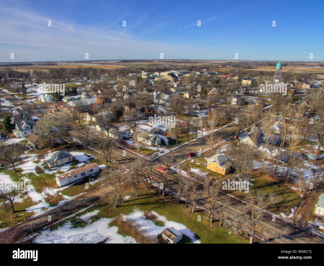 Bryant is a Small Farming Town in South Dakota by Huron Stock Photo - Alamy