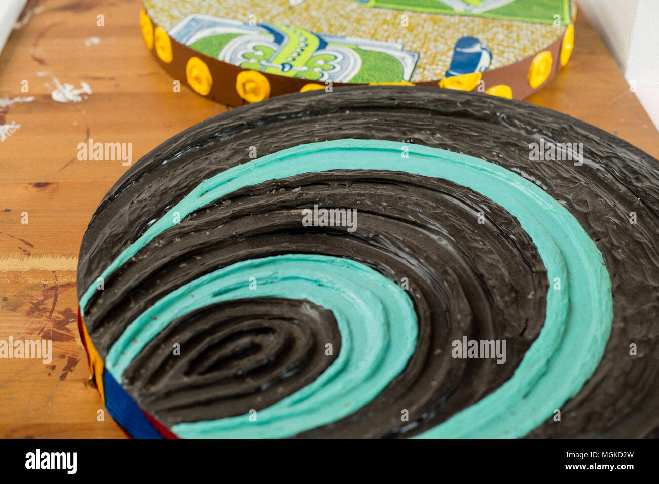 Yinka Shonibare Studio, East London Stock Photo - Alamy