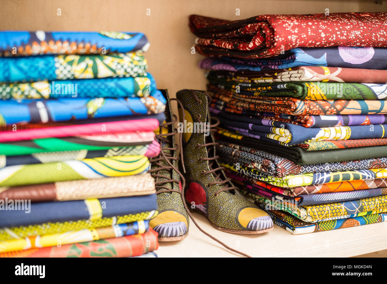 Yinka Shonibare Studio, East London Stock Photo - Alamy