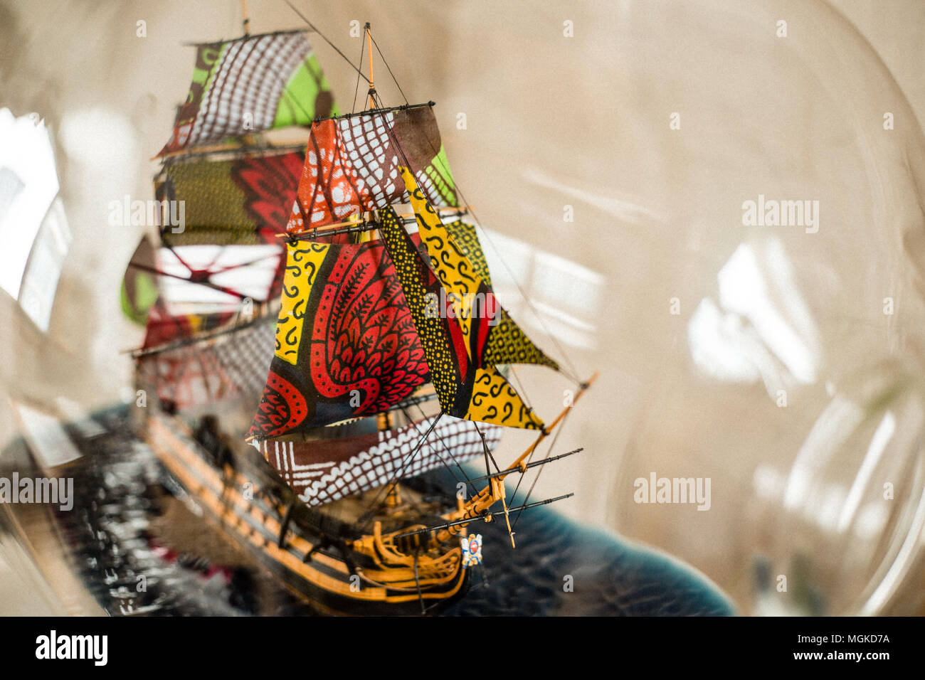 Yinka Shonibare Studio, East London Stock Photo - Alamy