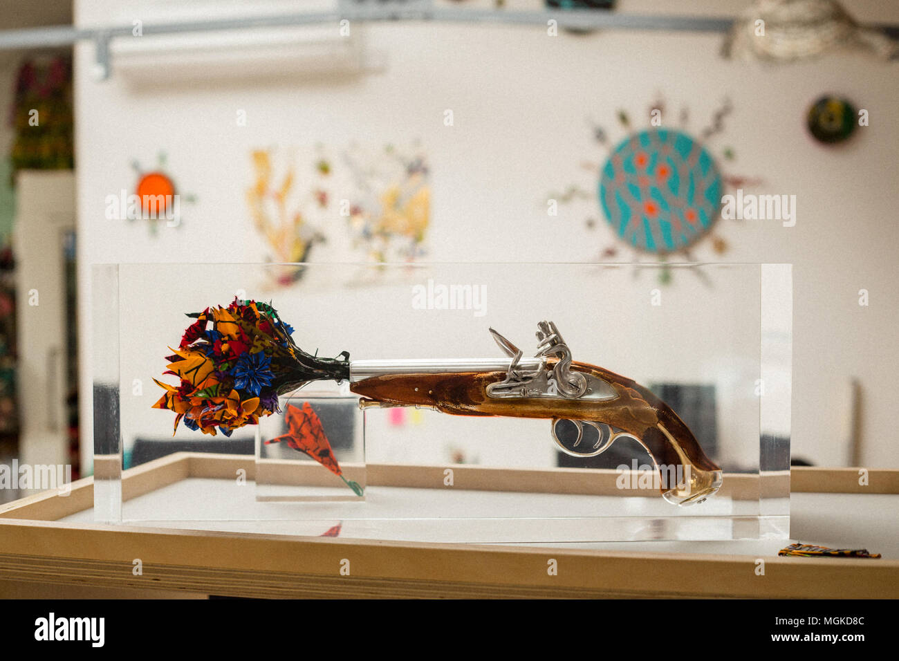 Yinka Shonibare Studio, East London Stock Photo - Alamy