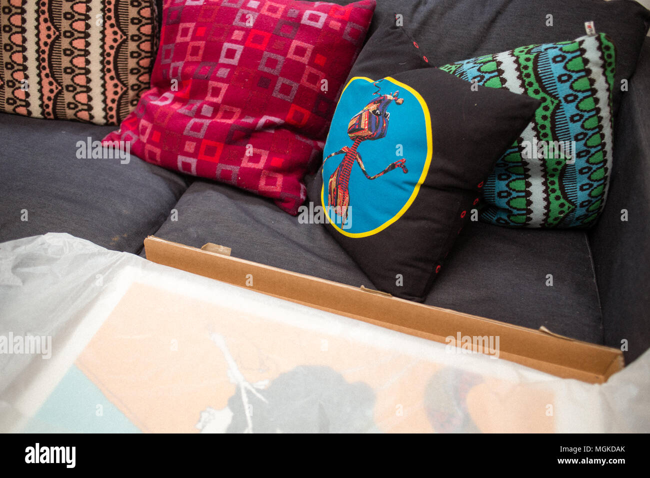 Yinka Shonibare Studio, East London Stock Photo - Alamy