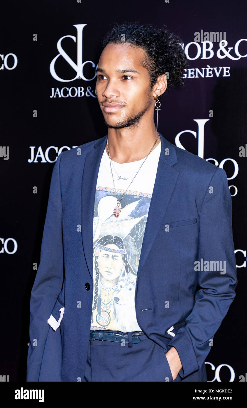 New York, NY, USA - April 26, 2018: Jordun Love attends The Grand Re ...