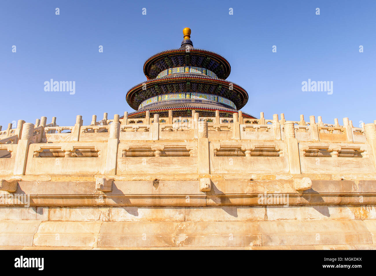 Tiantan Pagoda at the Hall of Prayer for Good Harvests of the Temple of ...
