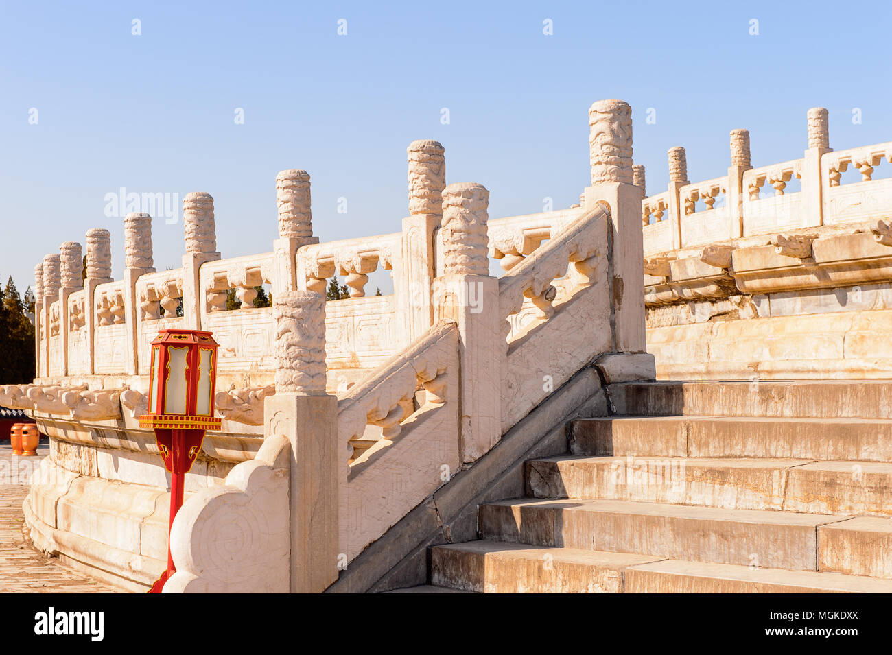 Circular Mound Altar at the Temple of Heaven complex, an Imperial ...