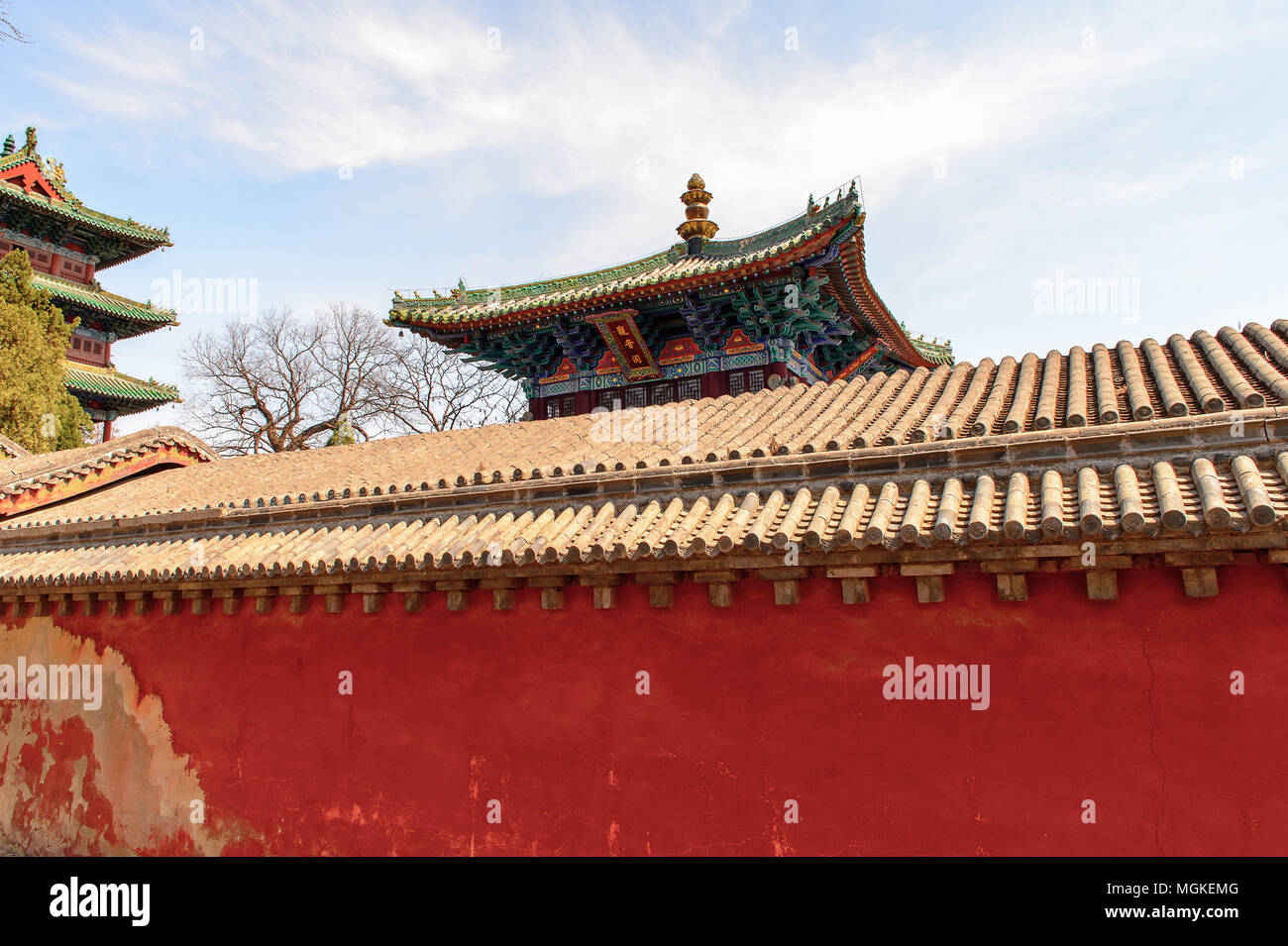 Pagoda at the Authentic Shaolin Monastery (Shaolin Temple), a Zen ...