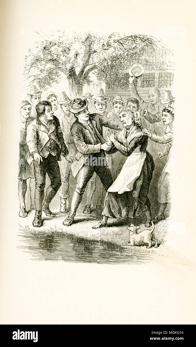 Dunking witch hi-res stock photography and images - Alamy