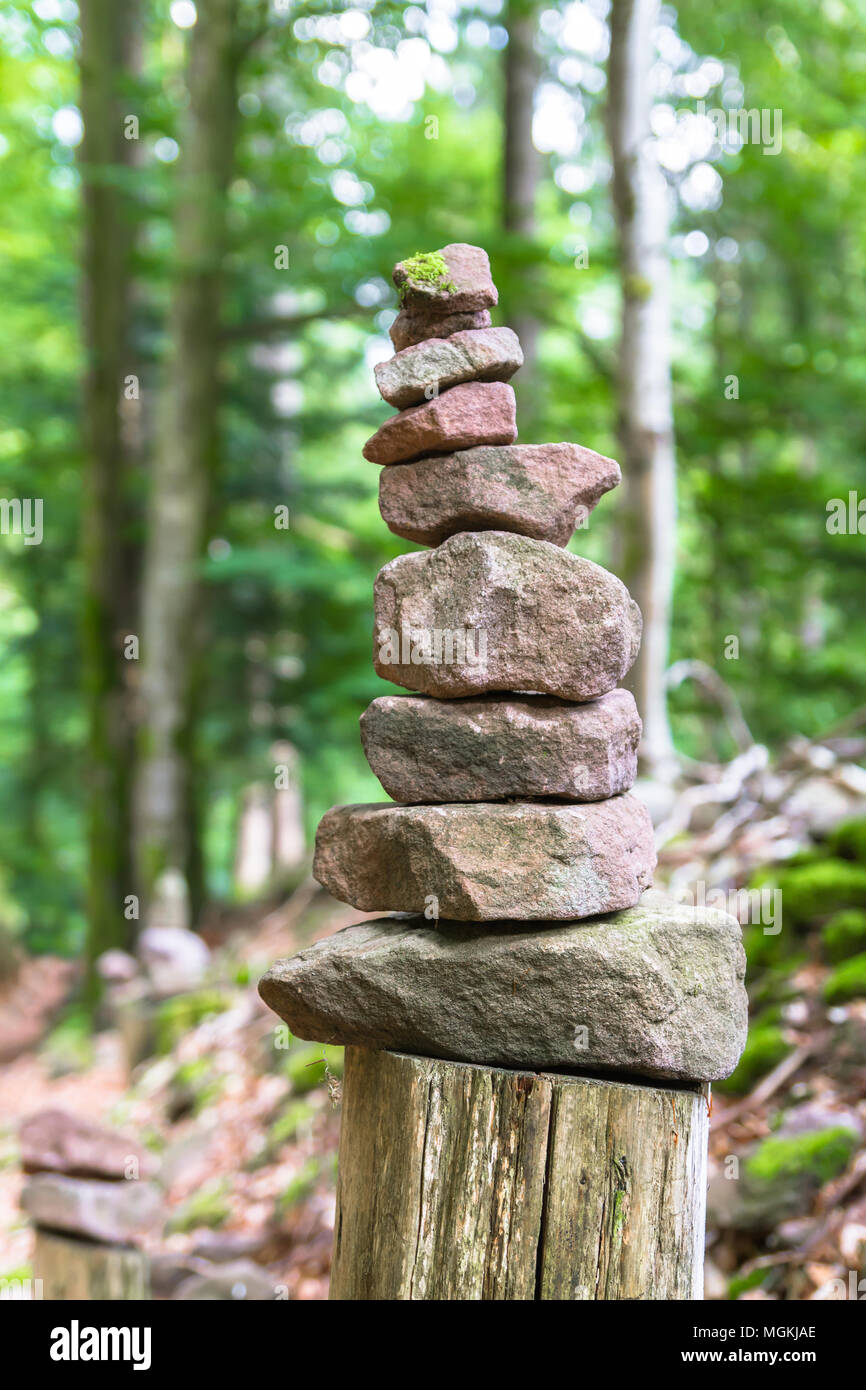 Pyramid from stones hi-res stock photography and images - Alamy