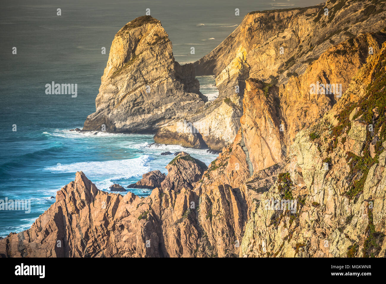 Cabo da Roca, Cascais, Portugal Stock Photo - Alamy