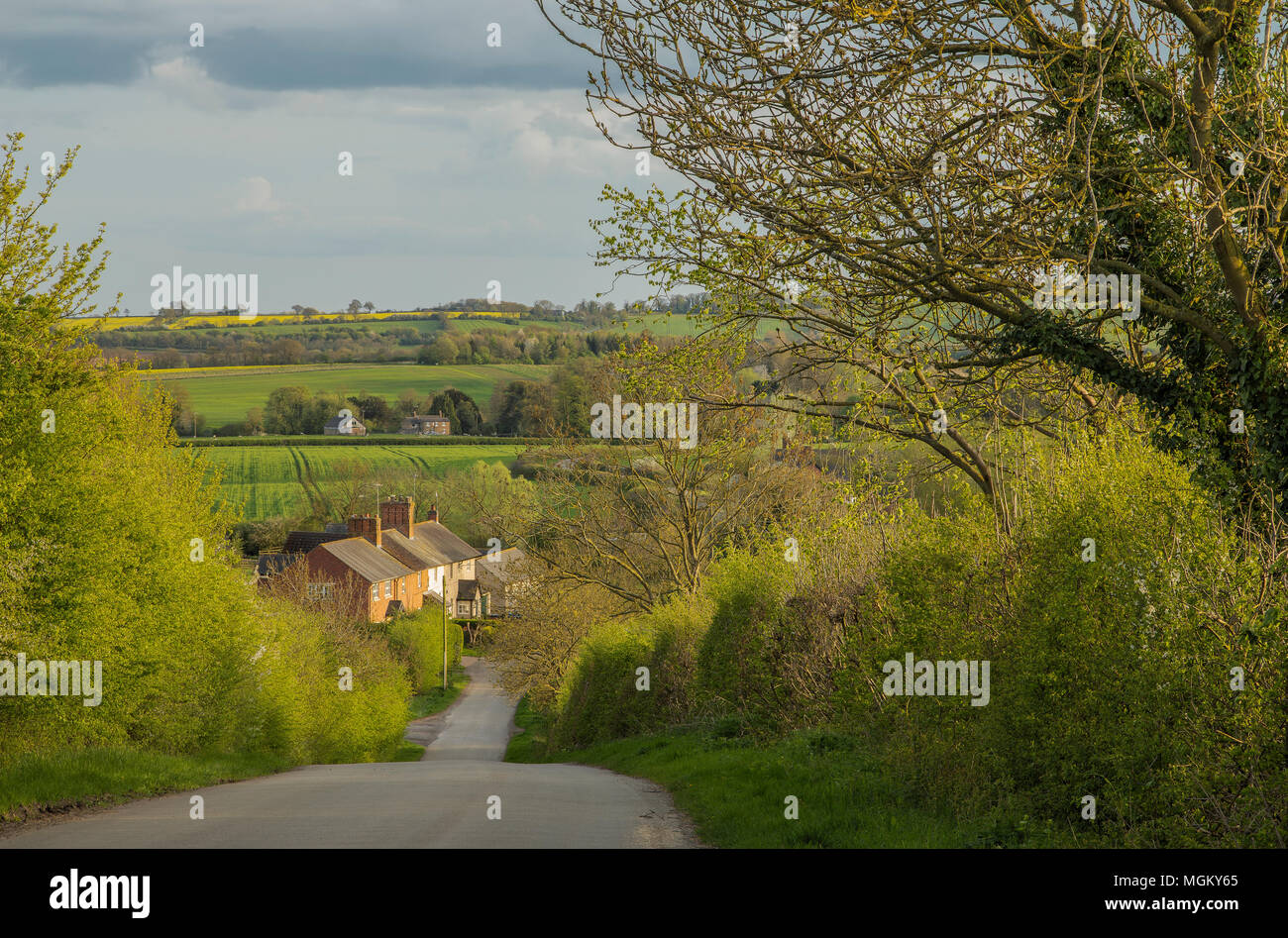 Leicestershire village view hi-res stock photography and images - Alamy