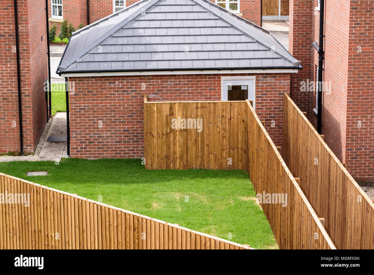 New housing built at Winnington Village, Winnington, Northwich ...