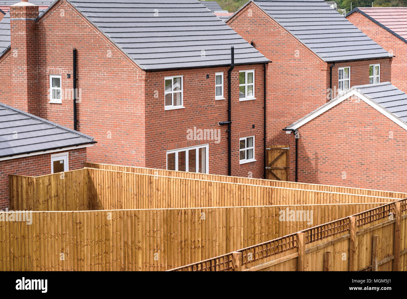 New housing built at Winnington Village, Winnington, Northwich ...