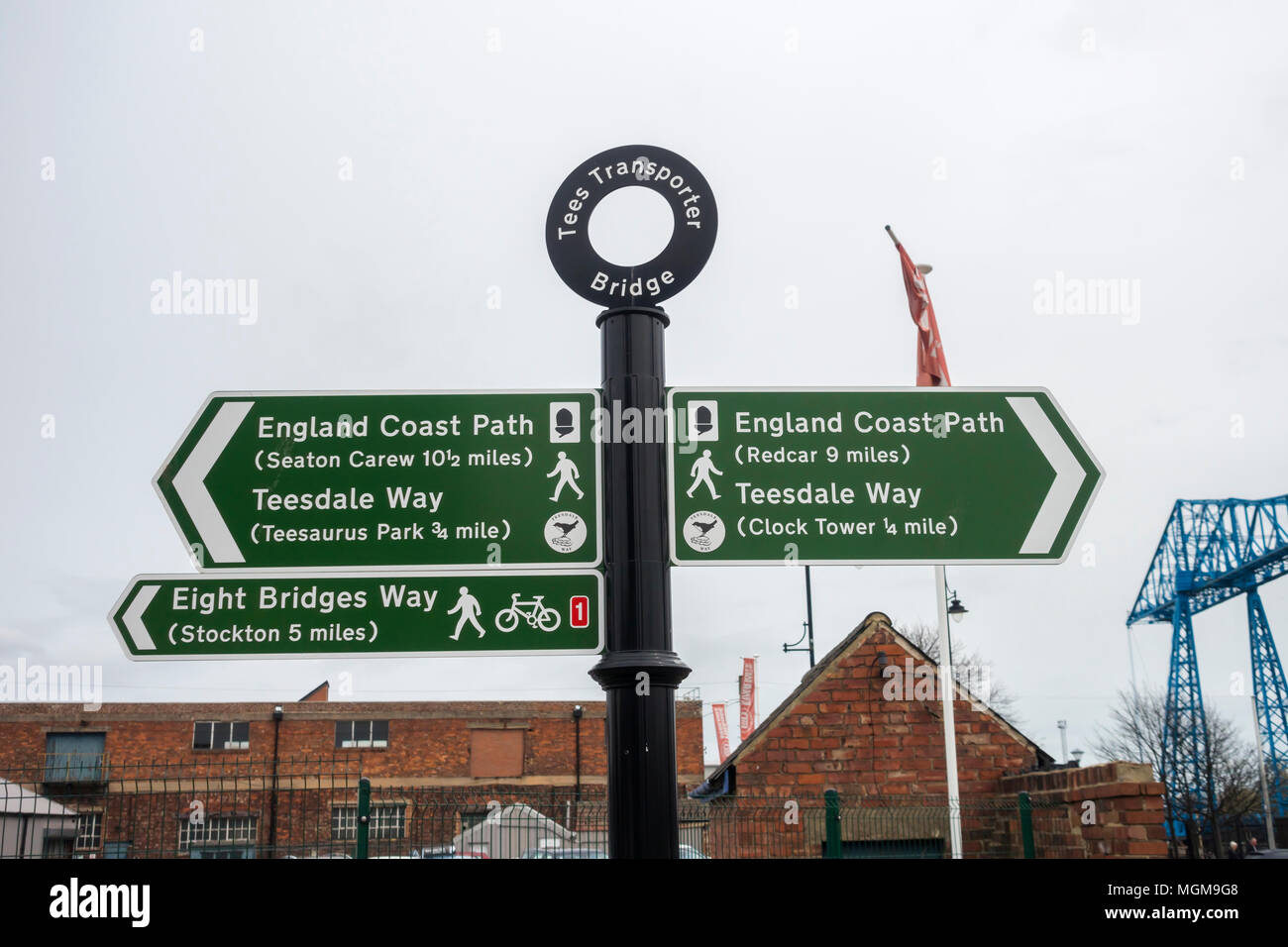 Middlesbrough england coast path hi-res stock photography and images ...