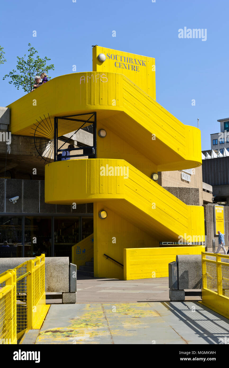 Yellow staircase hi-res stock photography and images - Alamy