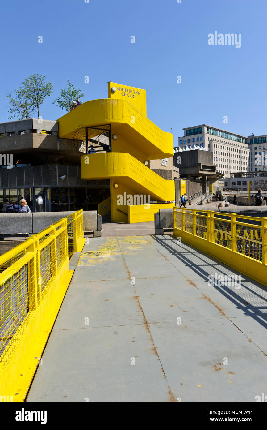 Yellow staircase hi-res stock photography and images - Alamy