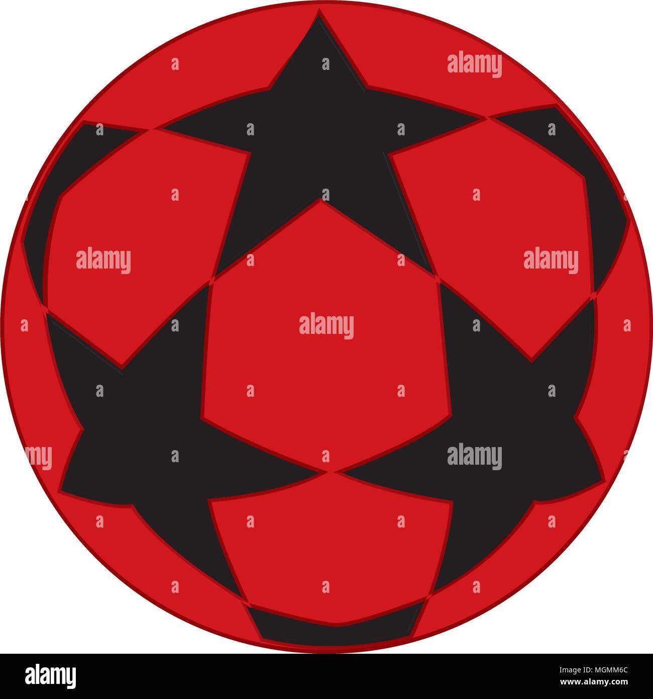 Vector soccer ball clipart hi-res stock photography and images - Alamy