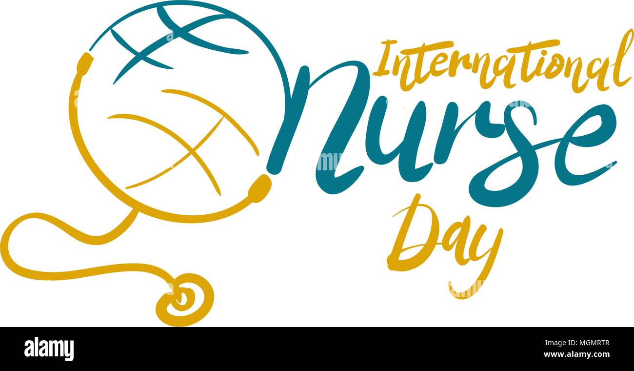 International nurse day logo Cut Out Stock Images & Pictures - Alamy