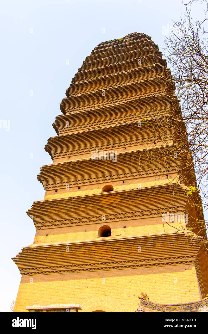 Small Wild Goose Pagoda Xian High Resolution Stock Photography and ...