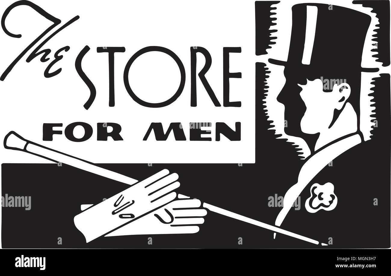 1950 men clothing ad hi-res stock photography and images - Alamy